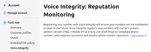 Voice Calls 101: CNAM, Shaken/Stir, and Voice Integrity Explained | Twilio